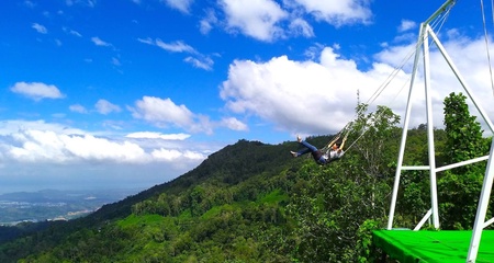 Kokol Hill - Big Swing, ATV & Paragliding - SabahTravel