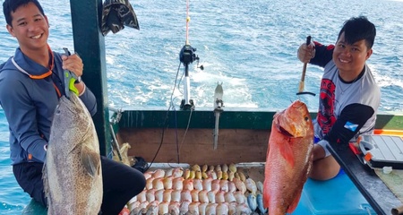 Kota Kinabalu Half-Day Leisure Fishing Tour